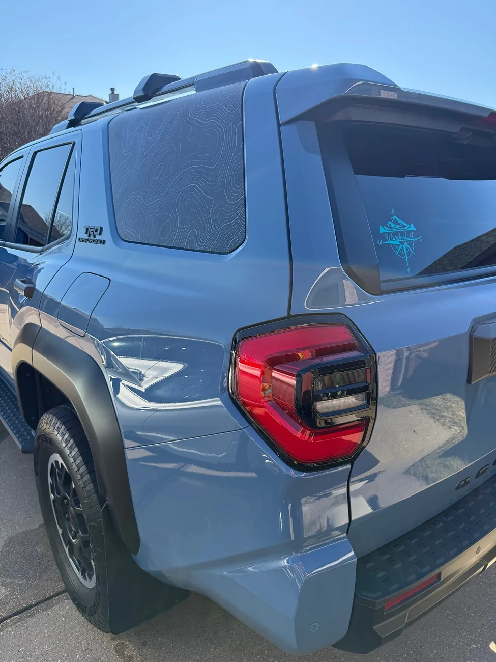 Topo sticker install on quarter windows | 2025+ 4Runner Forum (6th Gen ...