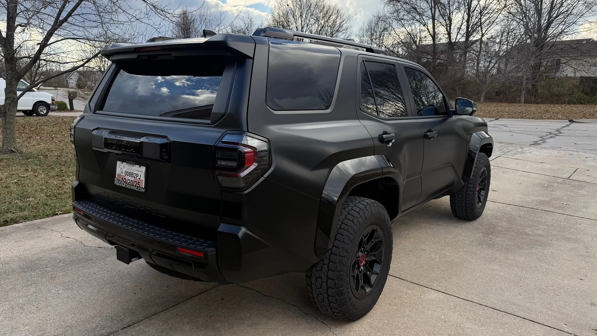 Full Stek DynoMatte PPF wrap + ceramic tint on TRD Pro 4Runner | 2025 ...